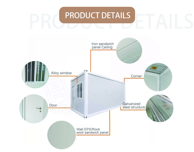 Foldable Container Storage CHUS-1-1A - 山东青石别墅建筑工程有限公司